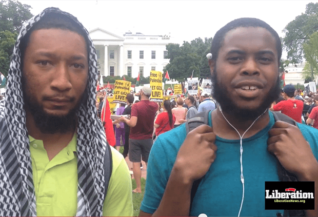 Video: Voices from the National March to Let Gaza Live! – Liberation News