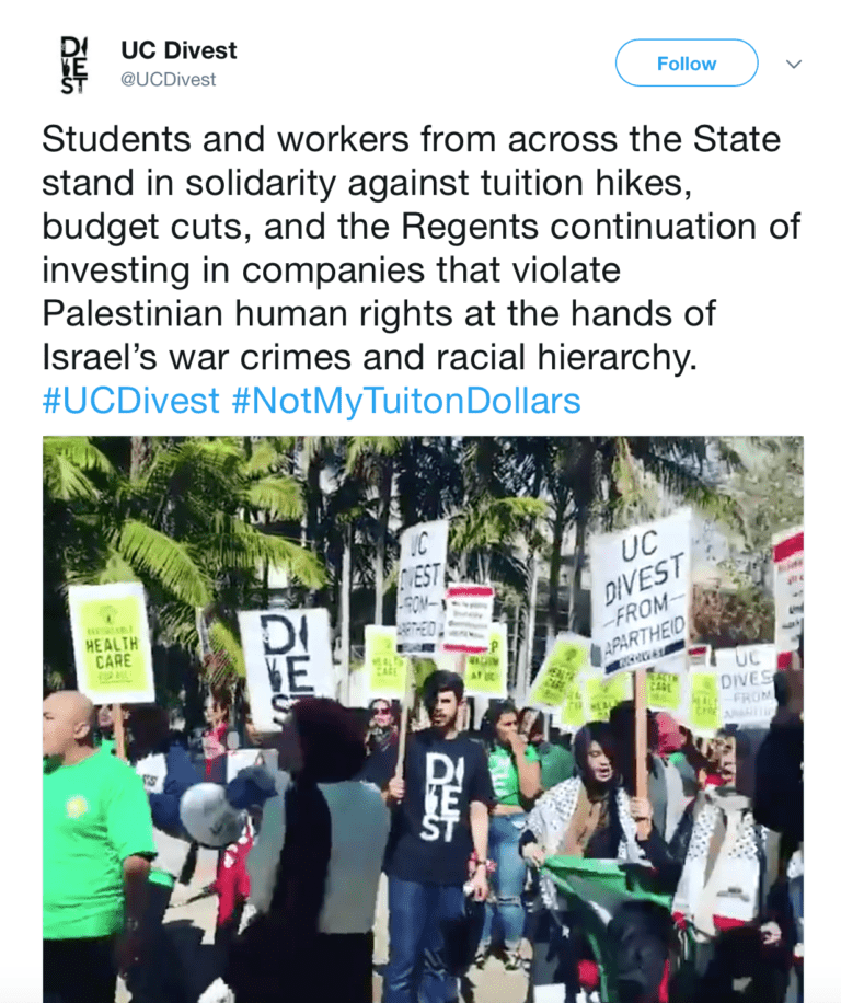 UC workers and students protest Regents meeting – Liberation News