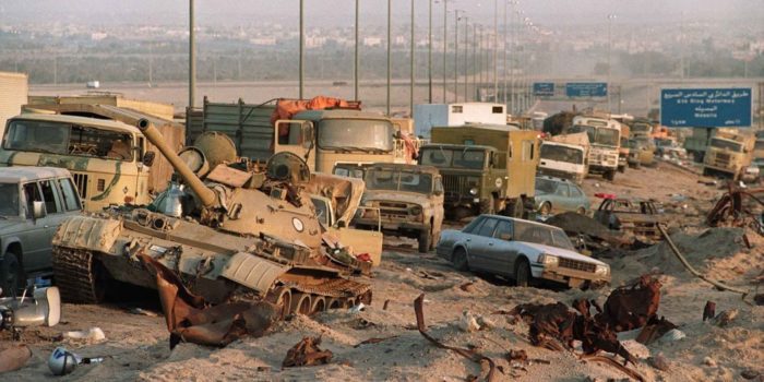 George H.W. Bush’s complicity in the 1991 “Highway of Death” massacre ...