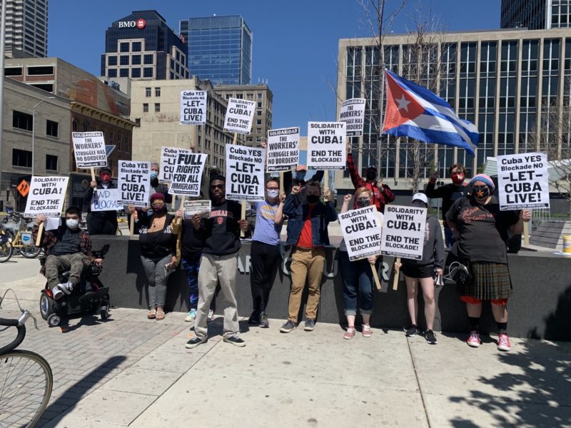Car caravans around United States demand end to the blockade on Cuba ...