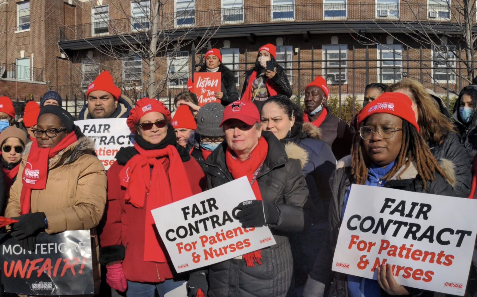 ‘We have the power, we run this’: Thousands of New York nurses go out ...