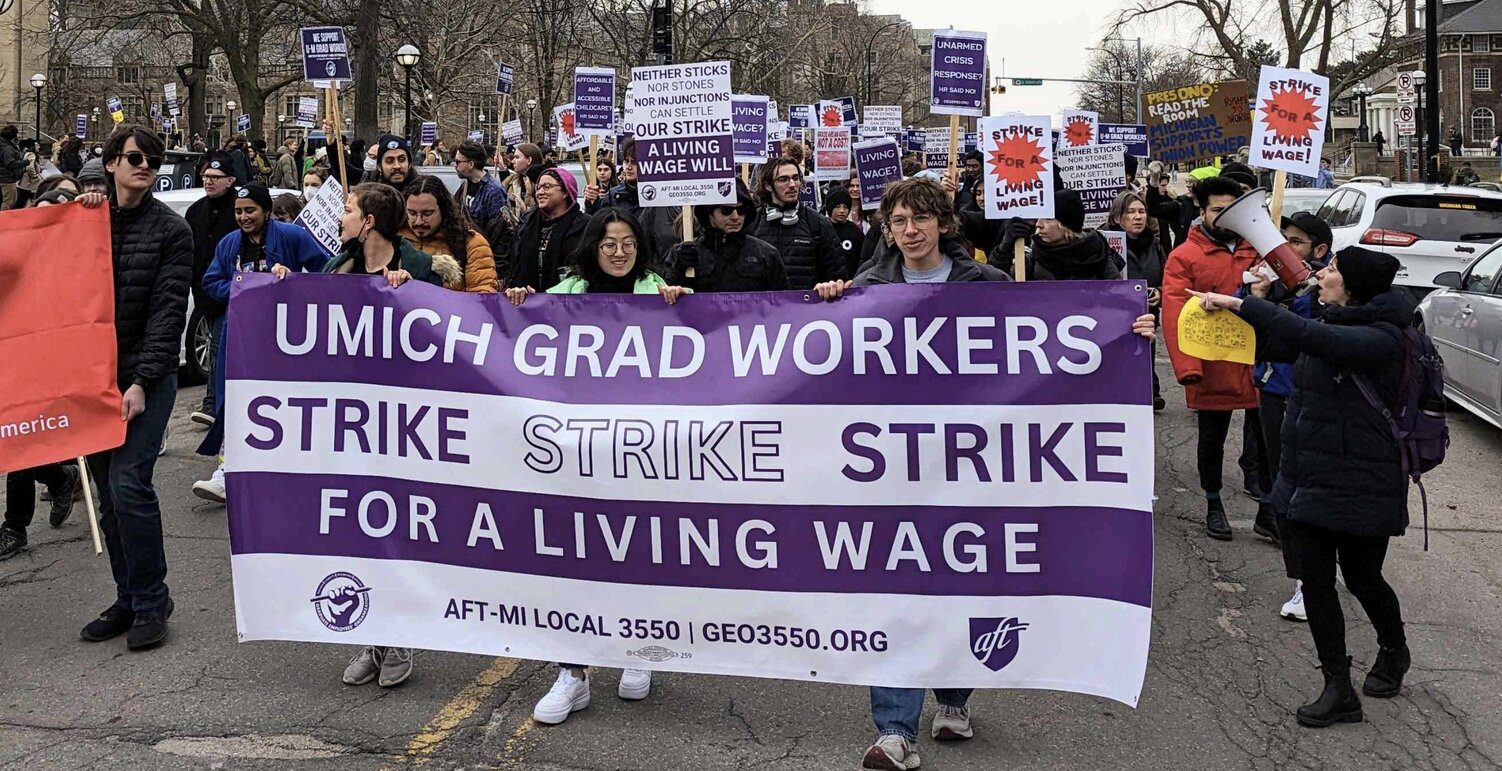 Michigan graduate students strike for living wage – Liberation News
